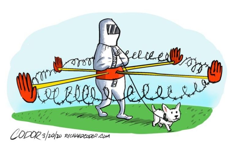 Social Distancing in Dogs - Heavenly Hounds